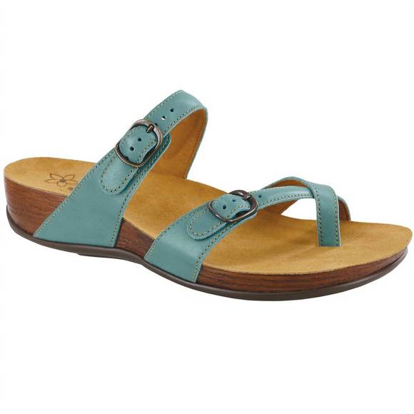 SAS | Shoes | New Sas Shelly Sandal Medium In Turquoise | Poshmark